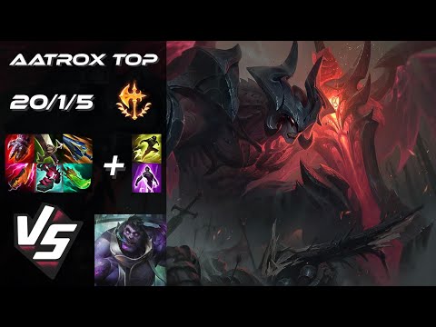 TOP Aatrox vs Dr. Mundo - NA Challenger Patch 25.S2.3