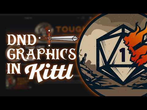 How To Create Graphics For Dungeons and Dragons ⚔️ Full Design Tutorial