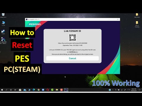 How To Reset PES Data for PC- STEAM ( FIX Another KONAMI ID Link Problem)