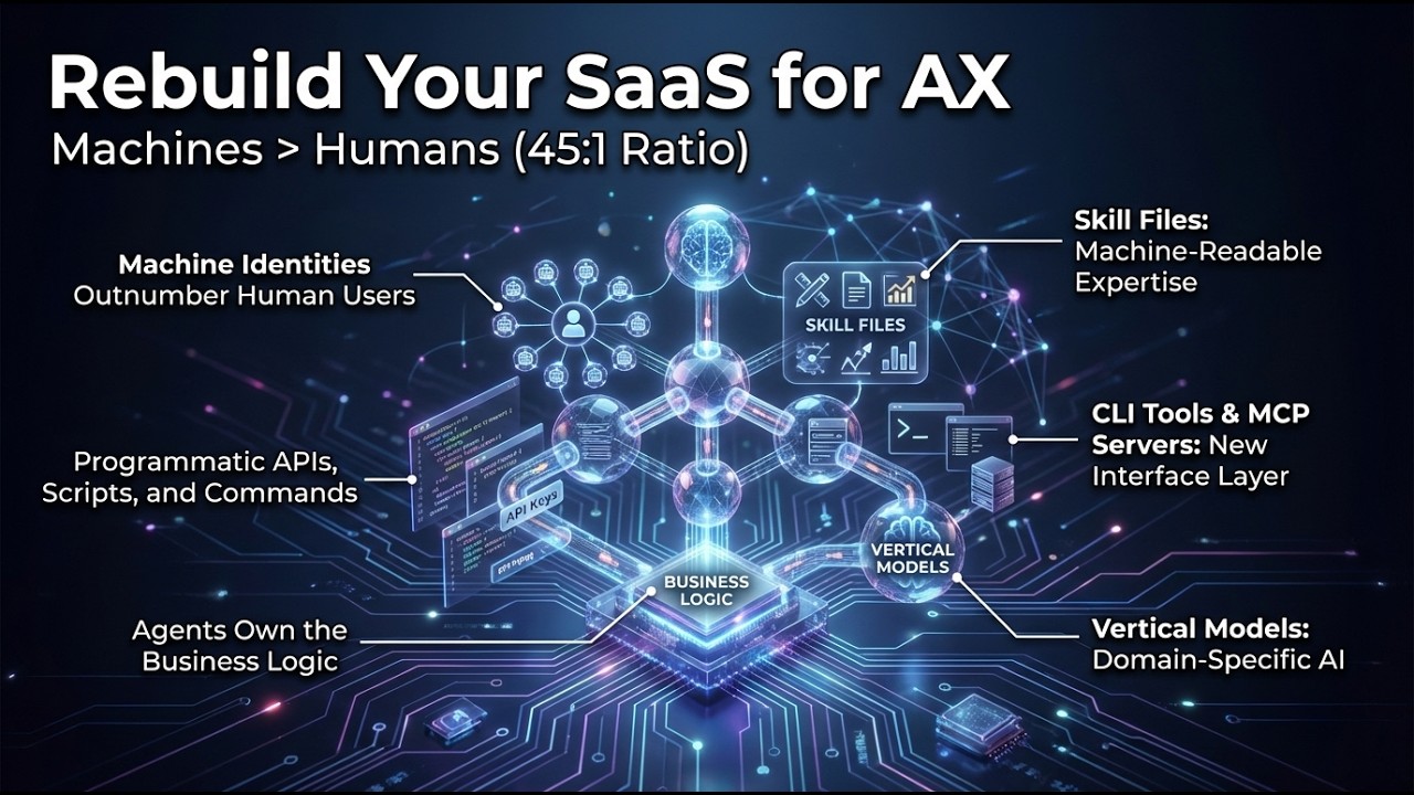 SaaS is Dead: Why You Must Rebuild for AI Agents (The Era of Agent Experience)