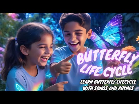 The Butterfly Song | Fun Rhymes and Phonics for Learning and Lullabies|Rhyming Toons
