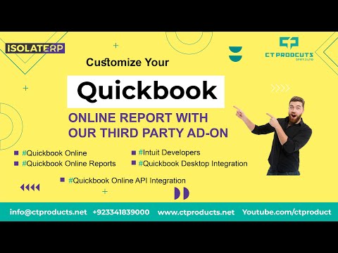 Quickbooks Online API Integration with third party utility