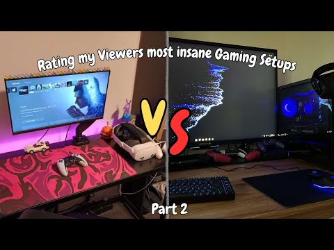 Rating my Viewers Most INSANE Gaming Setups
