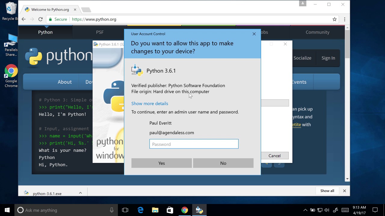 Arcade - Python Setup