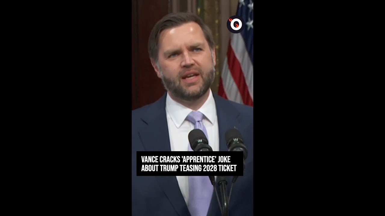 Vance cracks 'Apprentice' joke about Trump teasing 2028 ticket