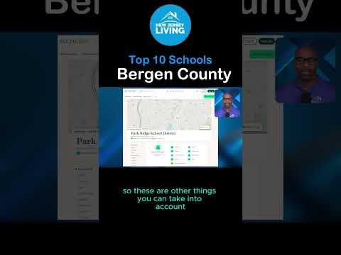 10 TOP RATED School Districts in BERGEN COUNTY New Jersey You NEED to Know About in 2025! 🤯