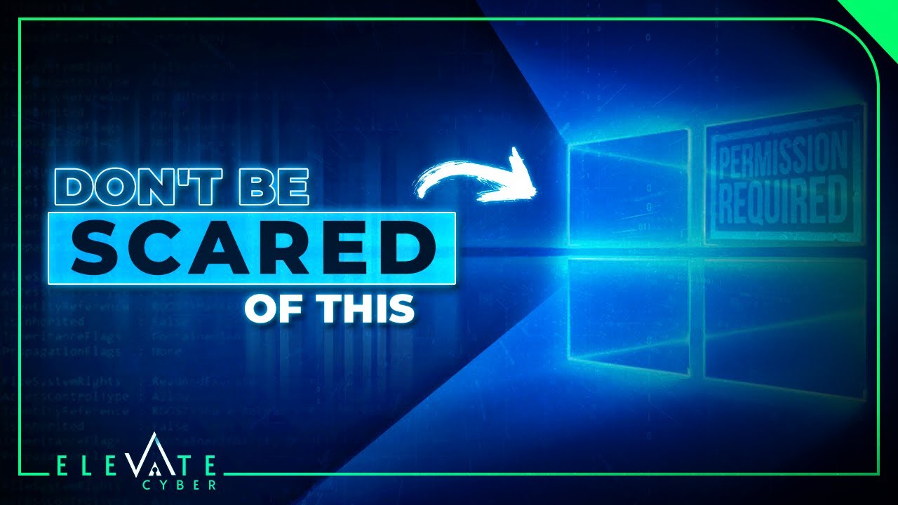 Simple Guide To Windows Permissions