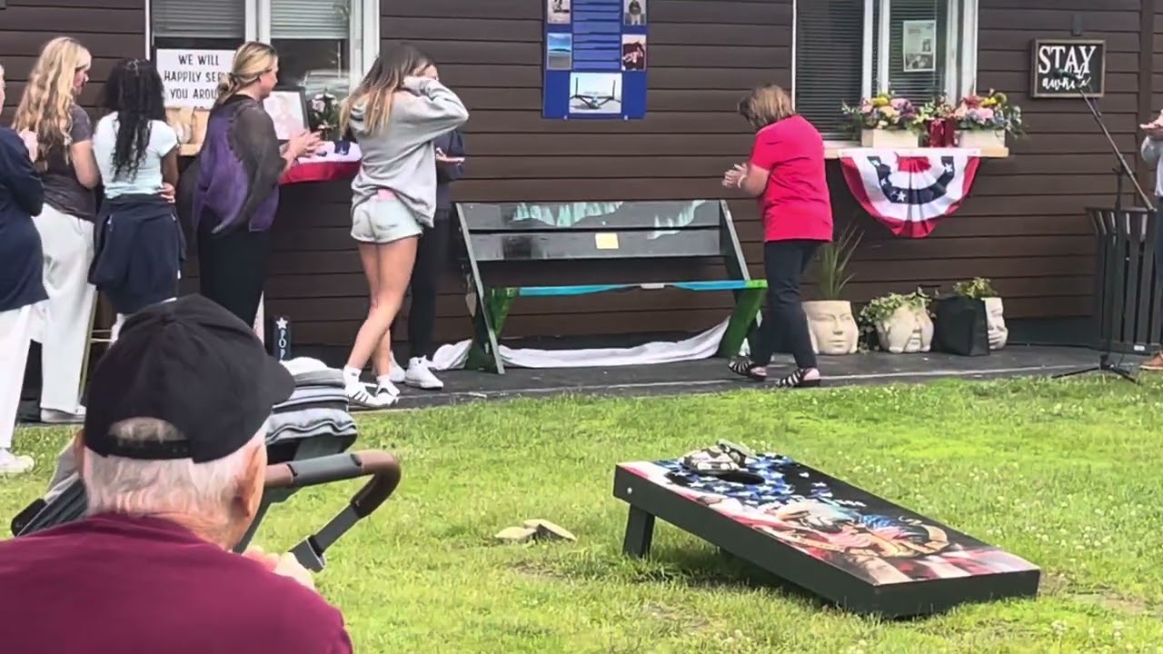 Lanesborough Jakes Java Bench Dedication for Ross Reynolds