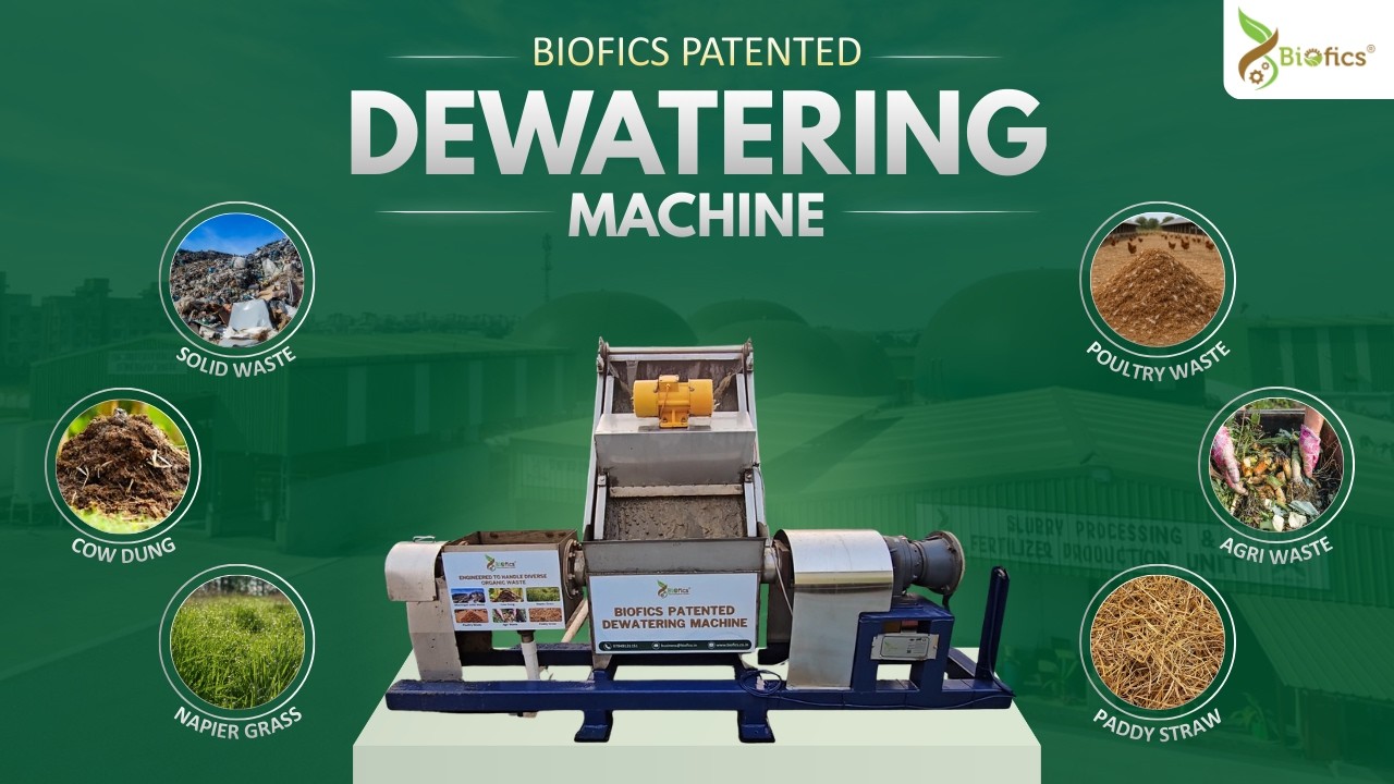 How Does a Solid Liquid Separator Work in a CBG Plant? #cleanenergy #biofics