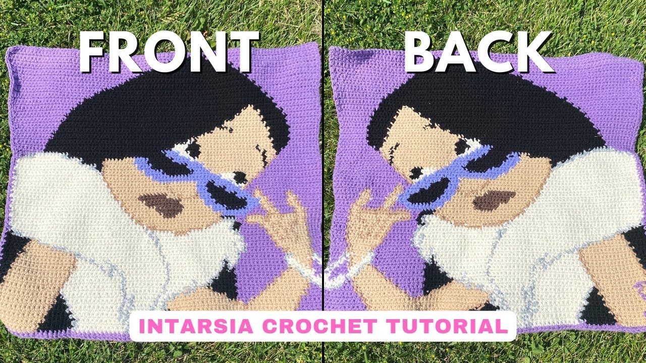 How to do Intarsia Tapestry Crochet: Make Both Sides Clean