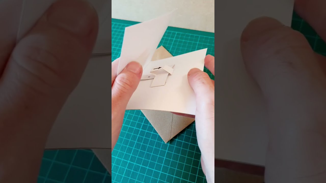 Inverse Movement #popupcard - DIY Template