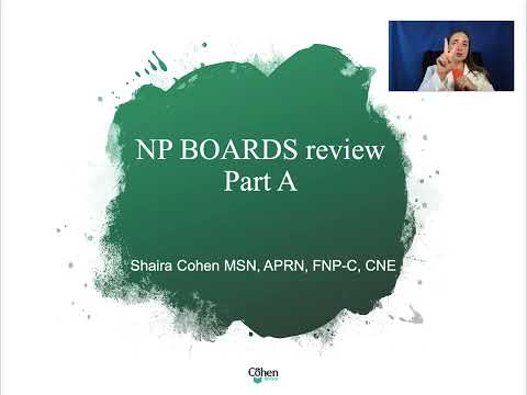 Practice Questions for NP Board exams, ace the AANP or ANCC.