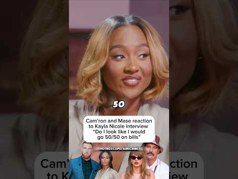 Cam’ron and Mase reaction to #kaylanicole interview #traviskelce #taylorswift