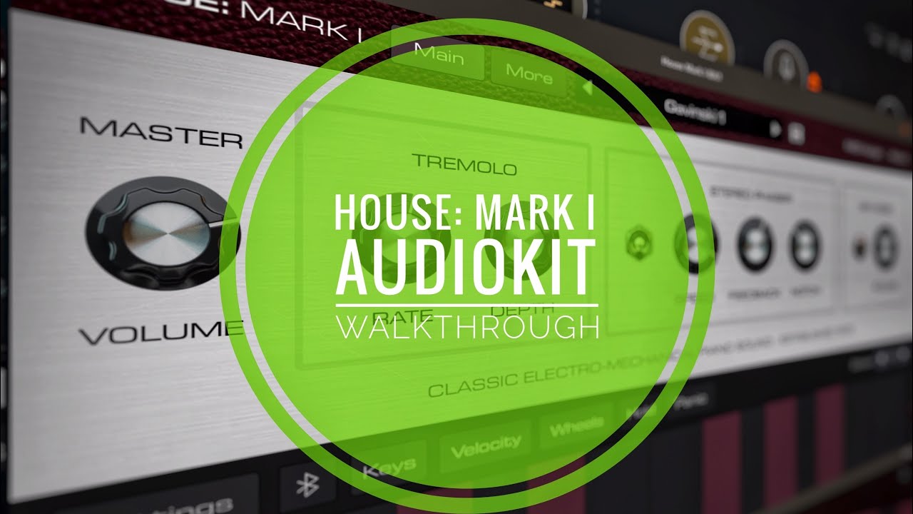 House: Mark I by AudioKit / Henny Tha Bizness / Kenny Garrett: Electric Piano for iOS Walkthrough