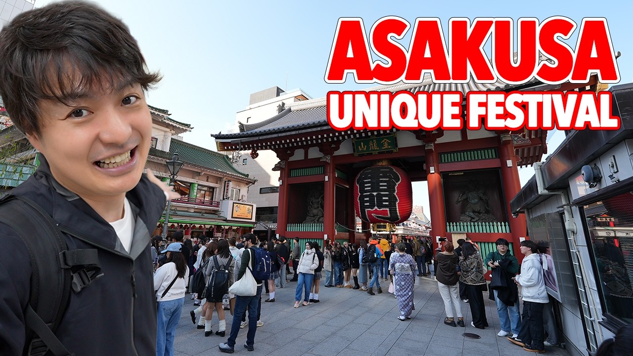(Live) Tokyo's Biggest & Wildest Festival in Asakusa! (Sanja Matsuri)