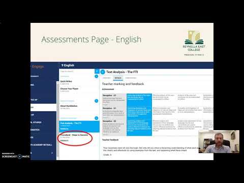 Using SEQTA to Check Assessments