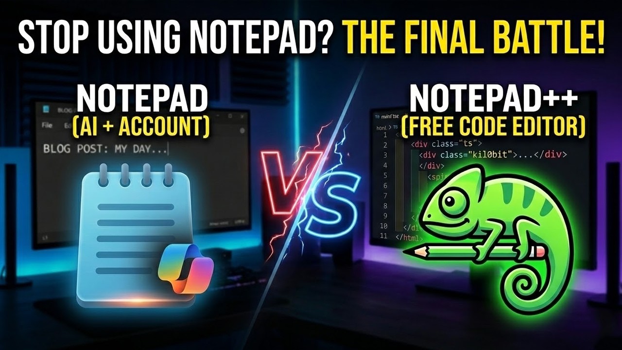 Notepad or Notepad++: My Honest Experience