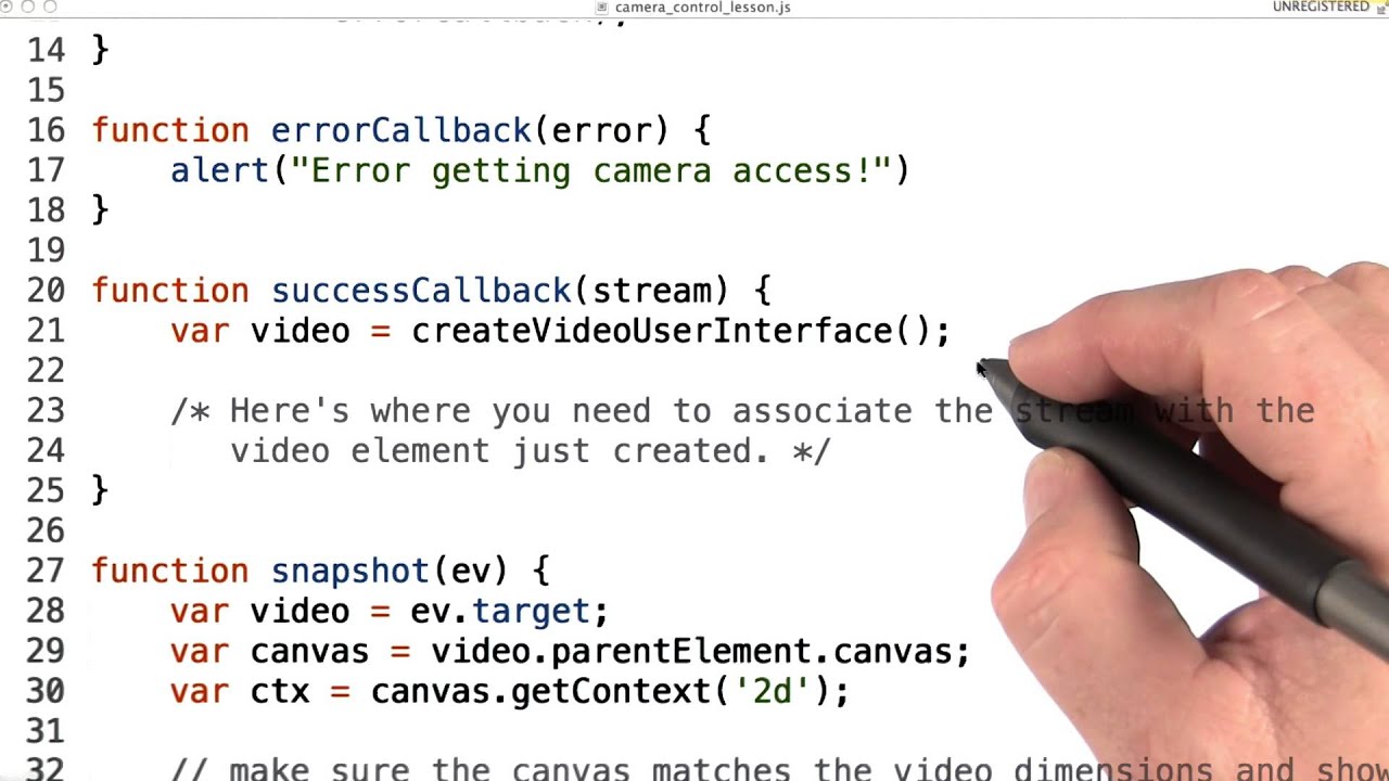 Associate the stream - Mobile Web Development