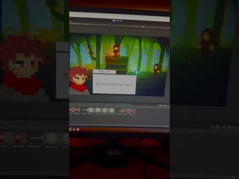 Adding a dialogue system to my 2D platformer #gamedesign #gamedevelopment #gamedev #games