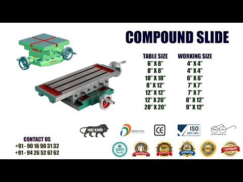 Compound Sliding Tables at Best Price in India