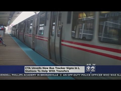 CTA Adds More Bus Tracker Signs To Train Stations