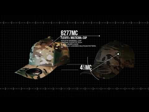 Flexfit 6277mc and 6245mc Multicam Cap - Buy at ApparelnBags.com