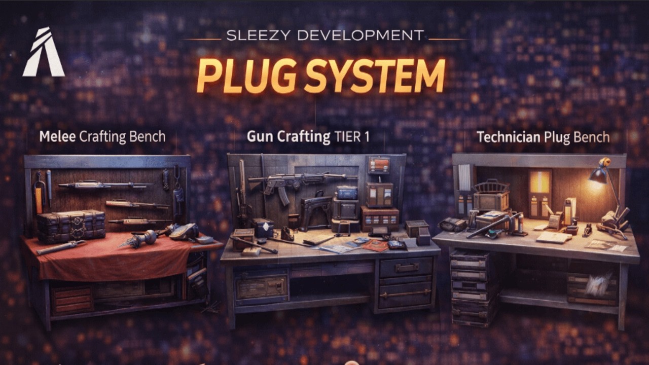 Best FiveM Plug System | Crafting Benches, Gun Plug, Repair Kits & More