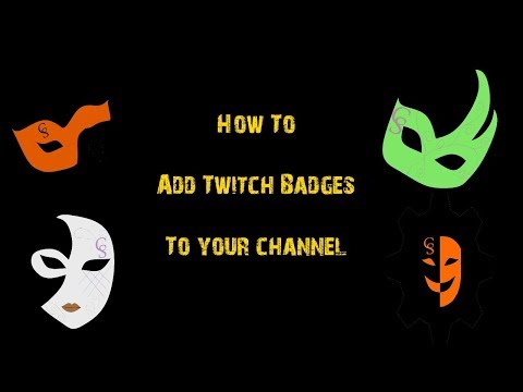 How To Add Twitch Badges