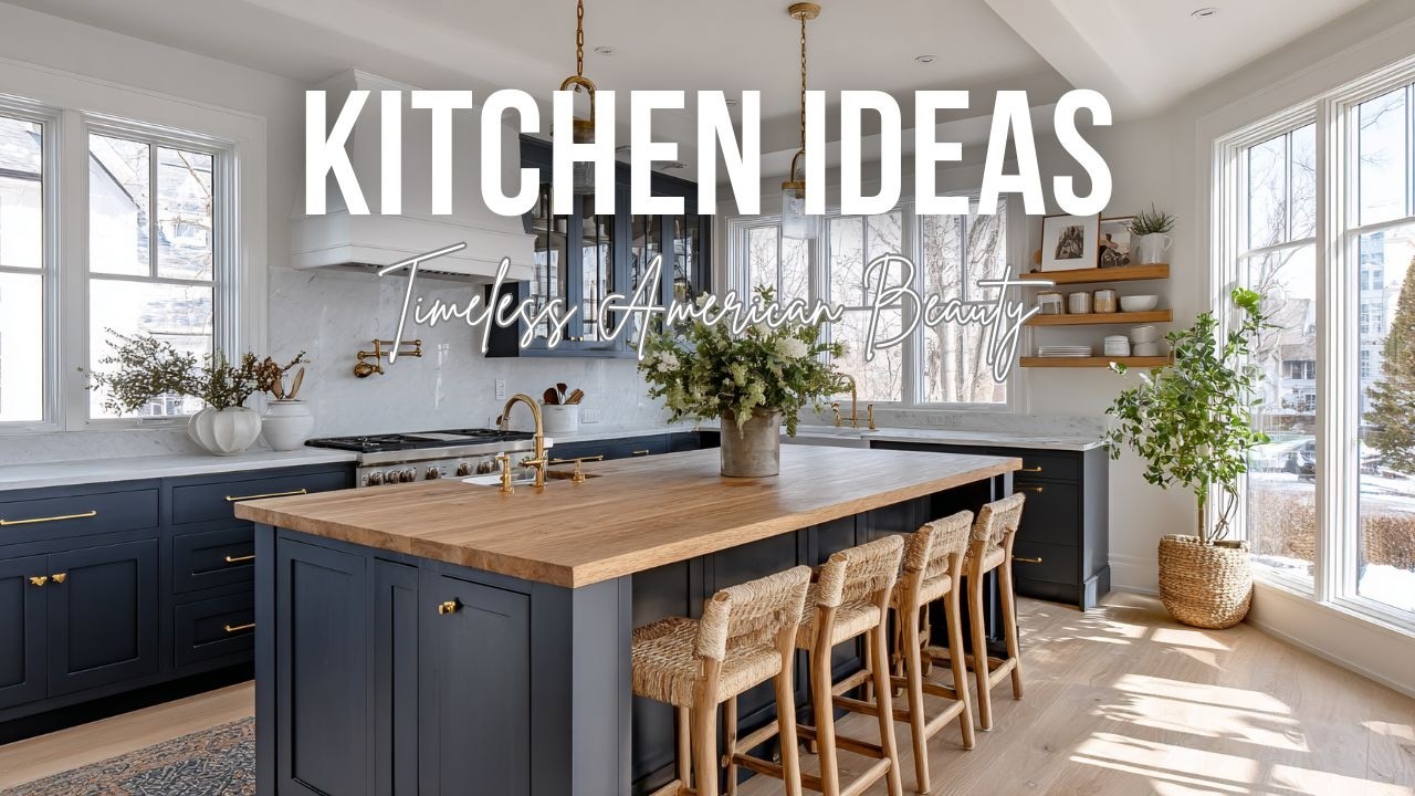 Shaker Style Kitchen Ideas with Clean Cabinets and Timeless American Beauty
