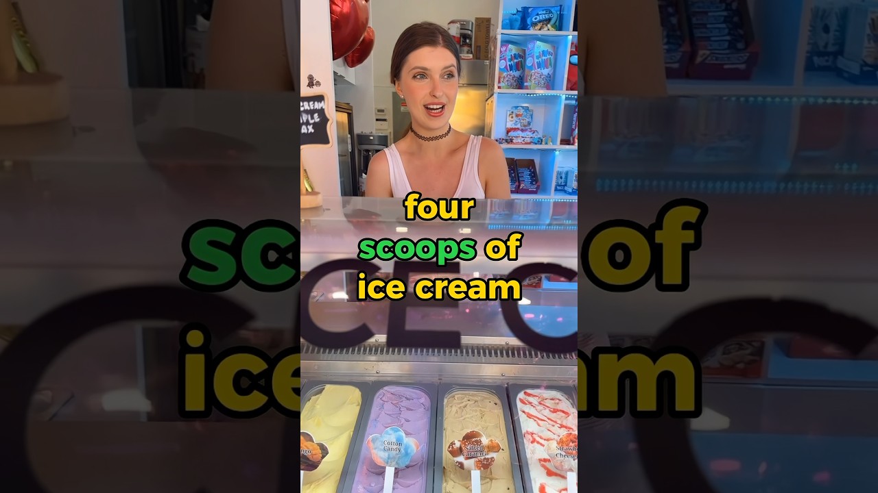 Ordering ice cream 🍦 #learnenglish #english #englishteacher #englishtips