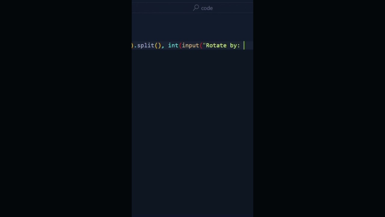 Rotate list in Python #python #learnpython #programming