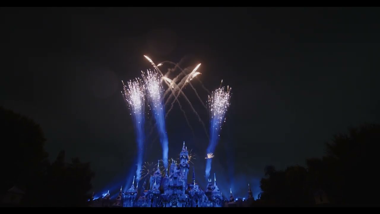 Believe...In Holiday Magic Fireworks Spectacular - Full Show Front of Castle, Disneyland, 11-23-24