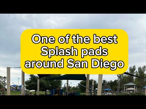 One of the best splash pads / parks around in the San Diego area - Sunset Park