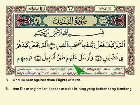 Surah al Fiil – Quran for kids