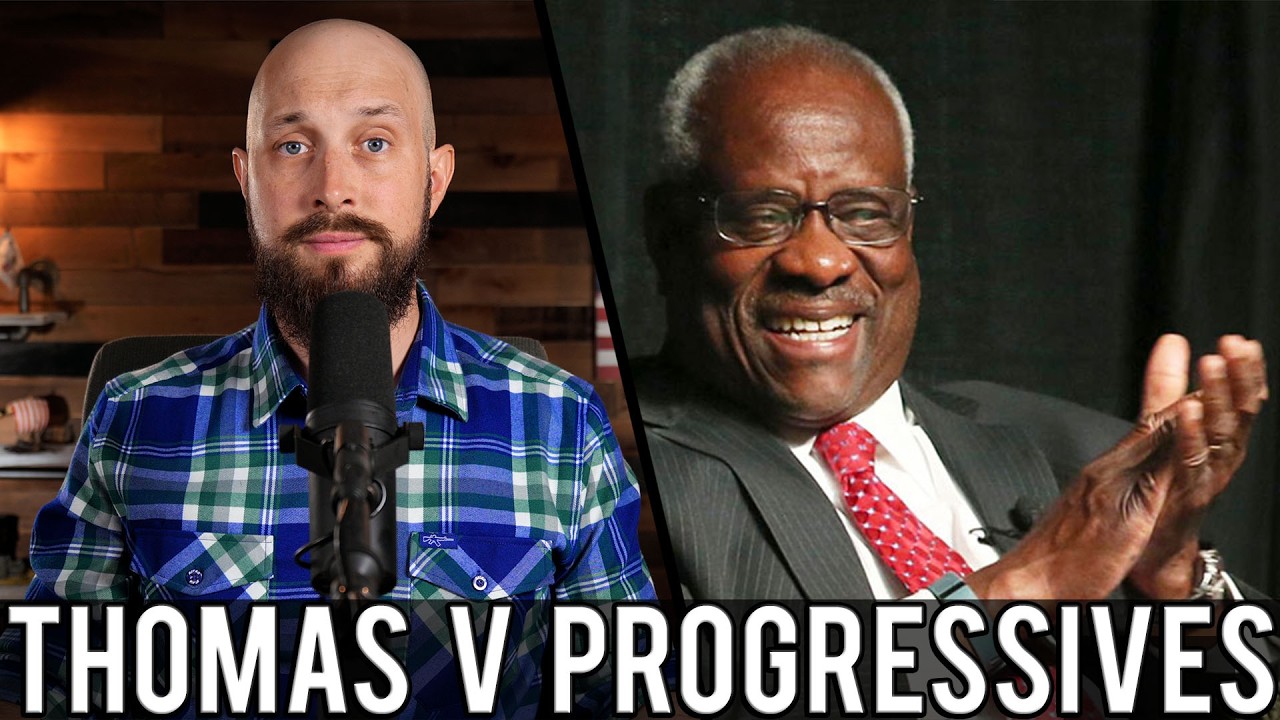 Clarence Thomas Gives Speech Ripping Progressivism as Un-American | Critics Prove His Point