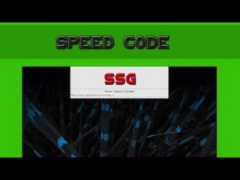 Steam Community :: Video :: SpeedCode #1 - Making A Website