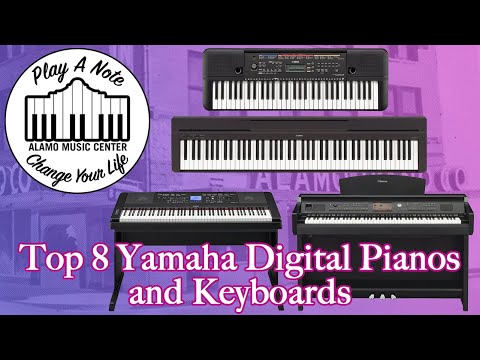 Yamaha Top 8 Keyboards and Digital Pianos - Digital Piano and Keyboard Buyer's Guide