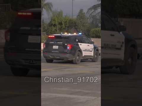 Azusa Police Responding Code 3