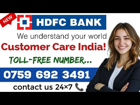 HDFC Bank credit card customer care number new } hdfc credit card customer care ( toll-free calling)