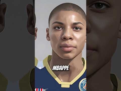 Asking AI to create FOOTBALL PLAYERS as Womens 😱...! pt.2 #shorts