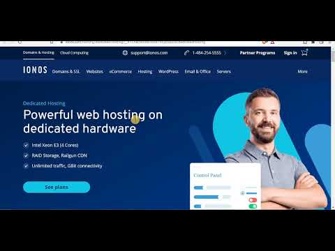 How to easily buy a hosting plan and domain on ionos hosting site