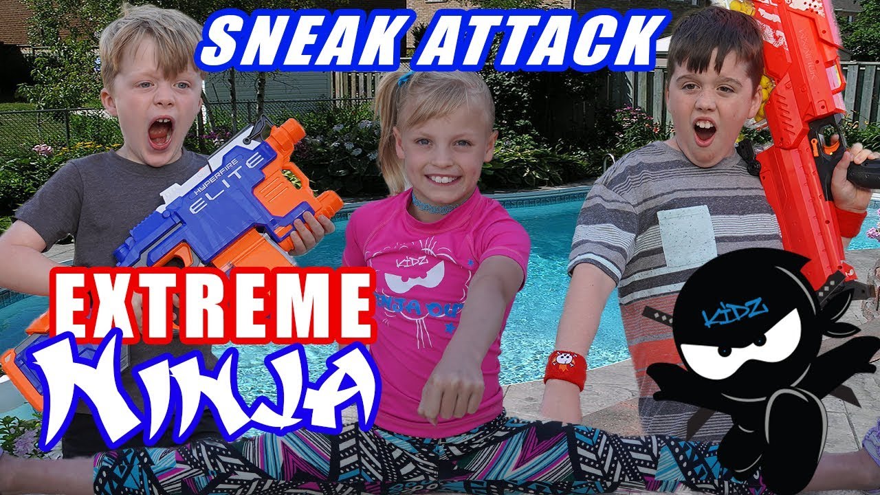 Sneak Attack Squad Ninja Training