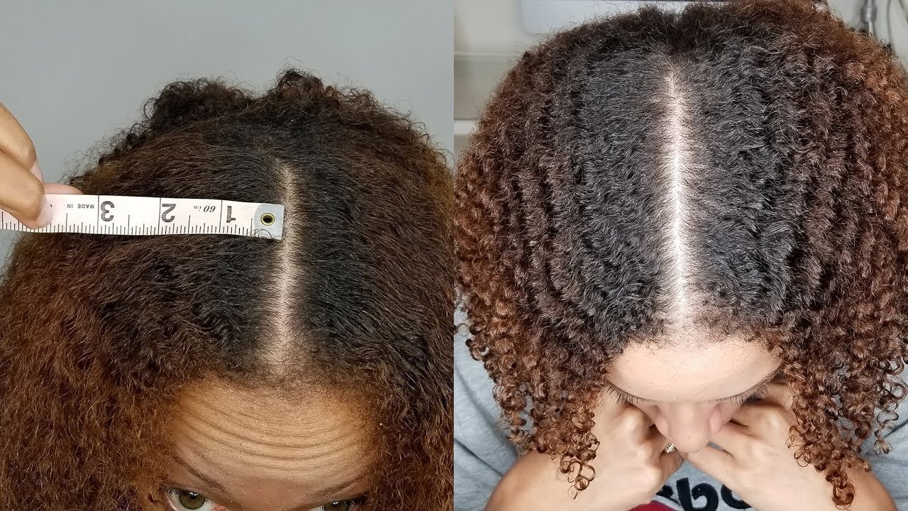 LENGTH CHECK | 3 INCHES IN 90 DAYS?! | Hair Growth Challenge | The Mane Choice