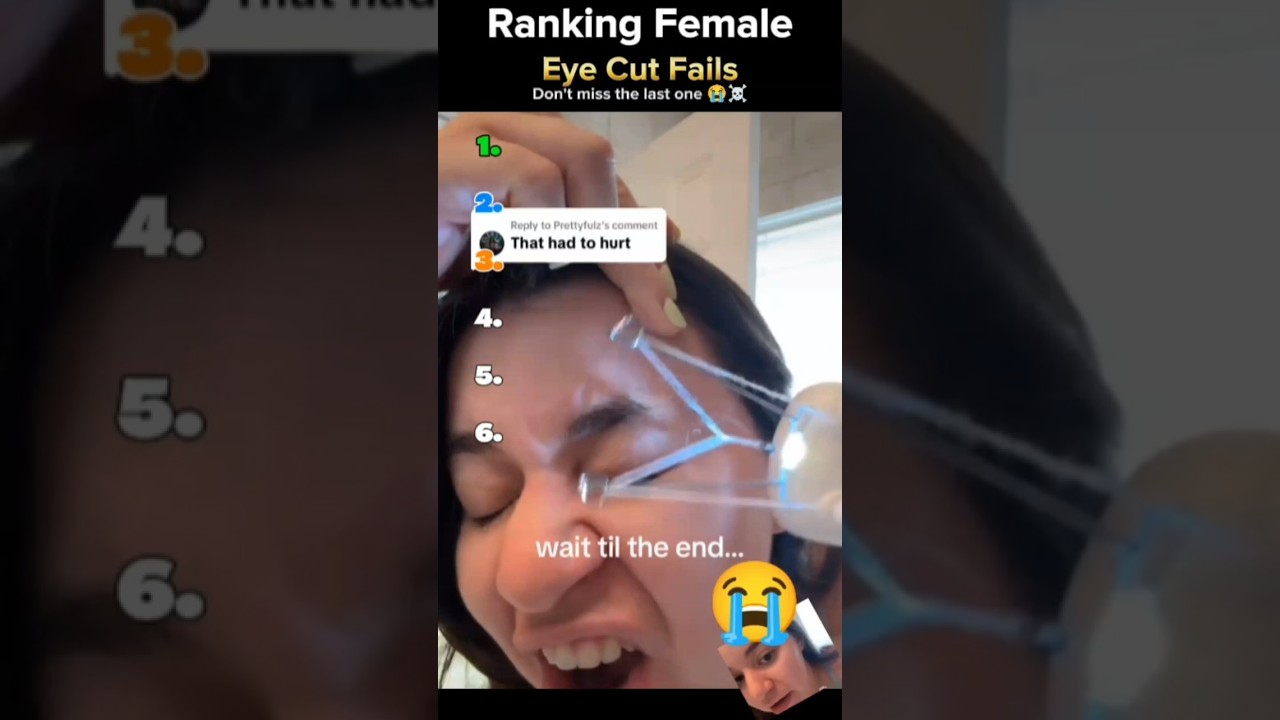 Ranking Eyebrows Fails #shorts #memes #funny