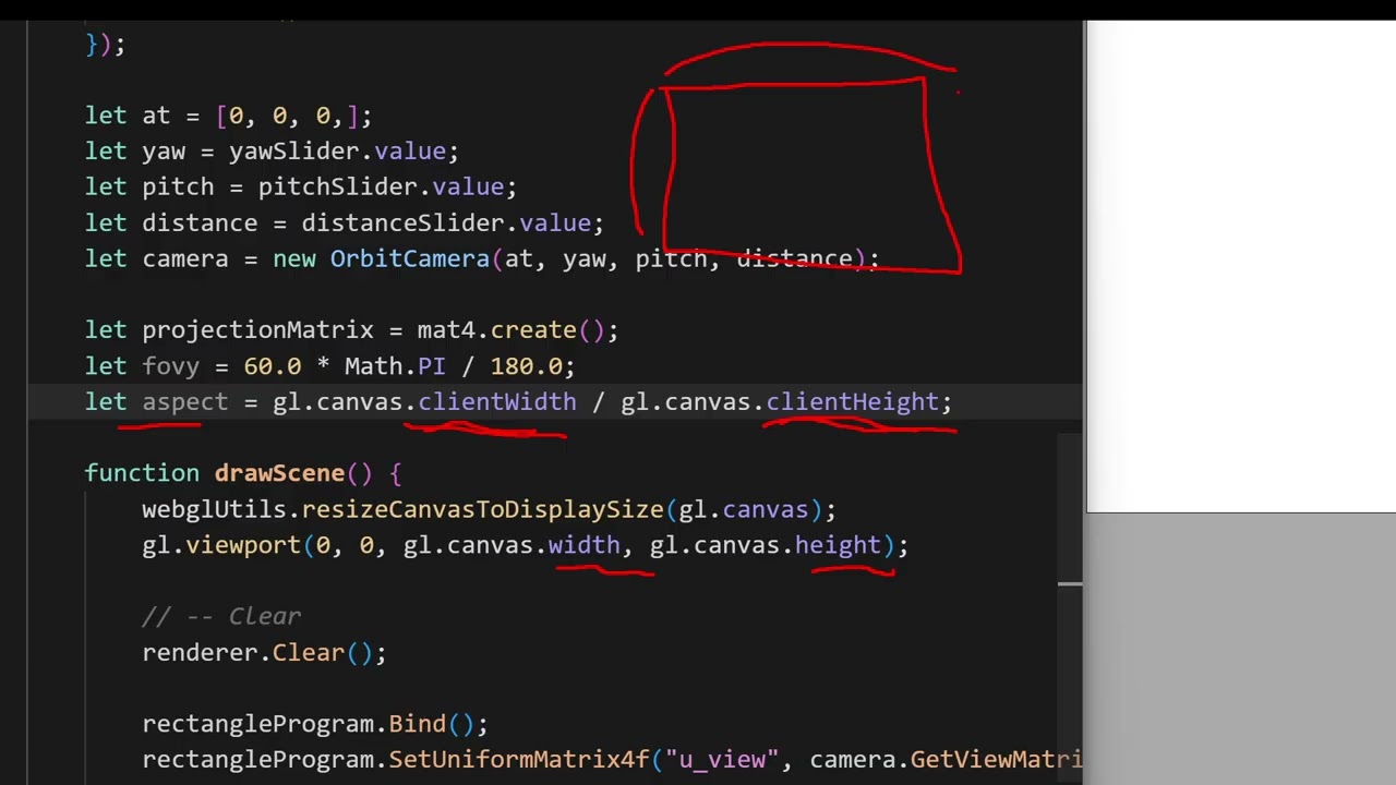 [Computer Graphics] WebGL 11 Camera View Matrix 2