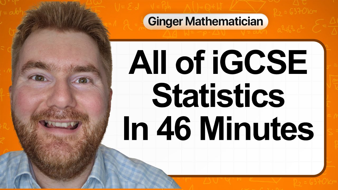 Everything you need to know about IGCSE Statistics in 46 minutes