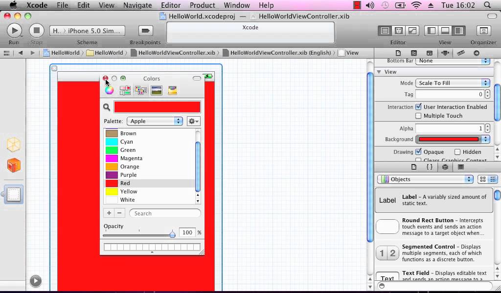 IOS5 Programming tutorial #1 