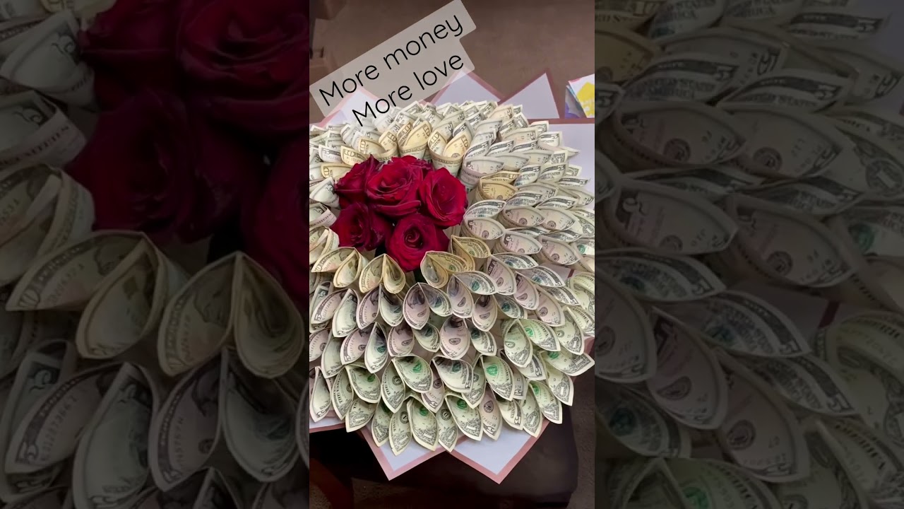 Money Bouquet - Ramo de Dinero                  #money #love #bouquet #tutorial