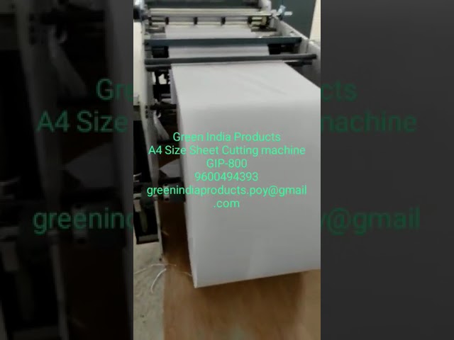 Copier Paper - Reel To A4 / A3 Sheet Cutting Machine Manufacturer from ...