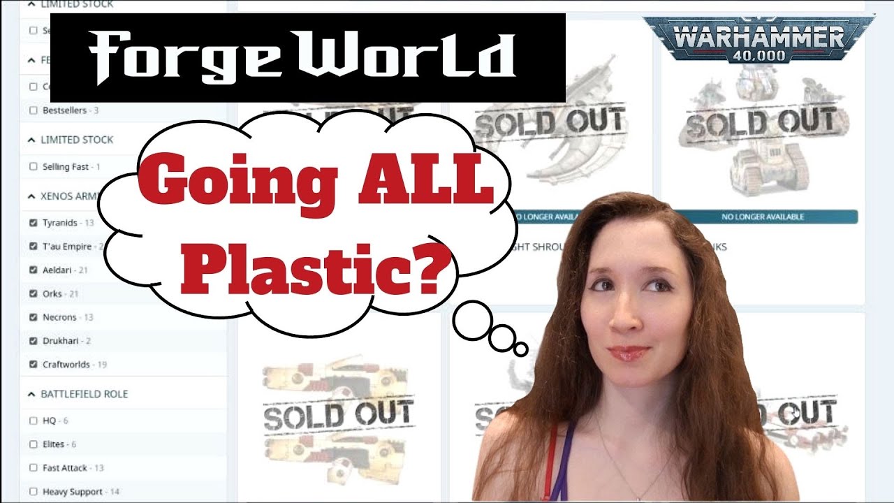 Is Forgeworld Going All Plastic?